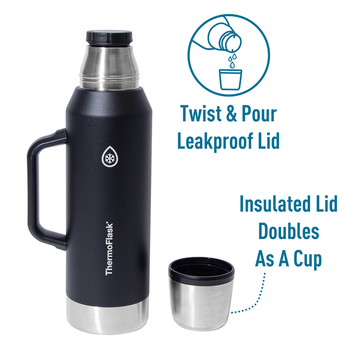 1.5L Insulated Thermal Bottle – ThermoFlask