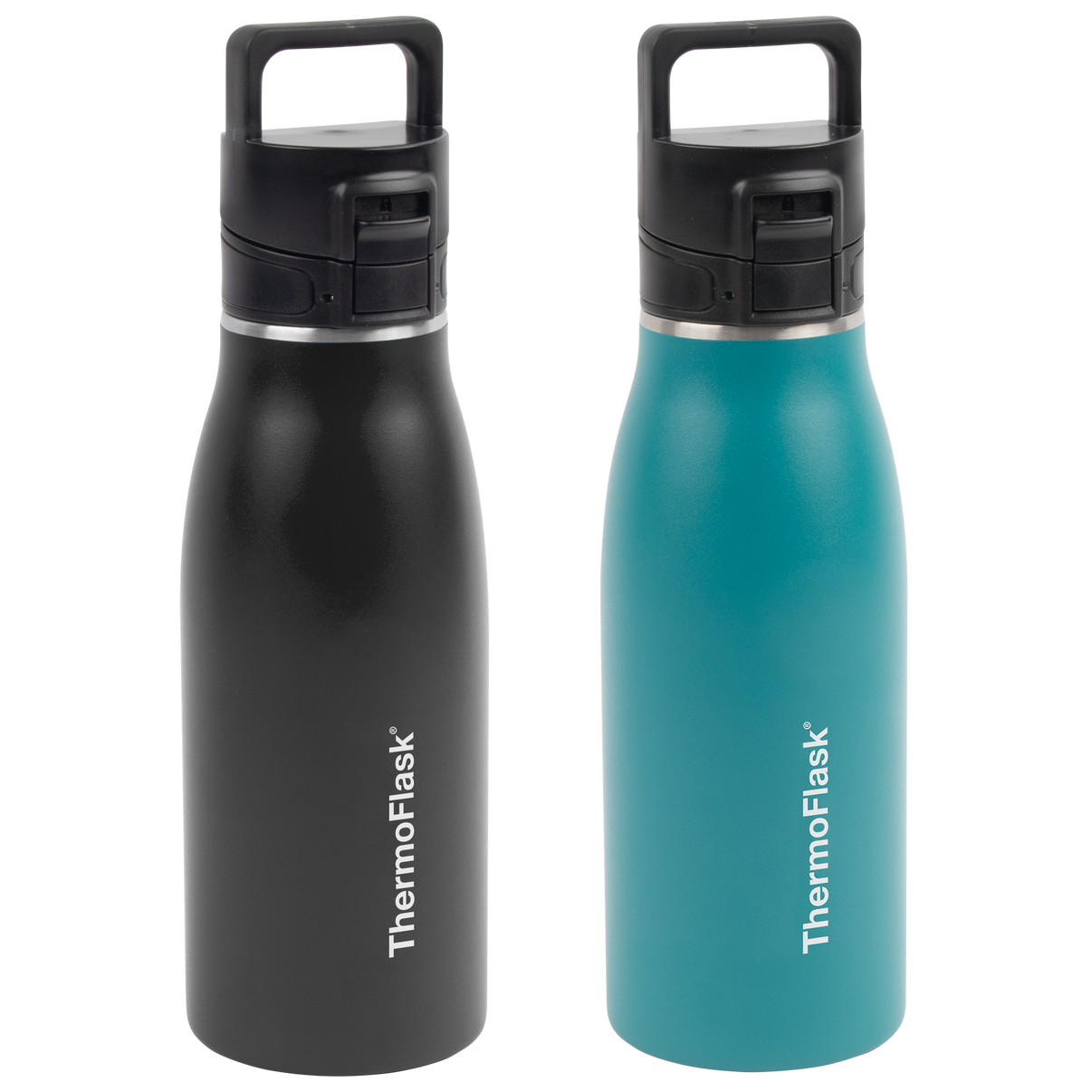 17oz Travel Coffee Mug Two Pack w/ FlipLock Lid – ThermoFlask