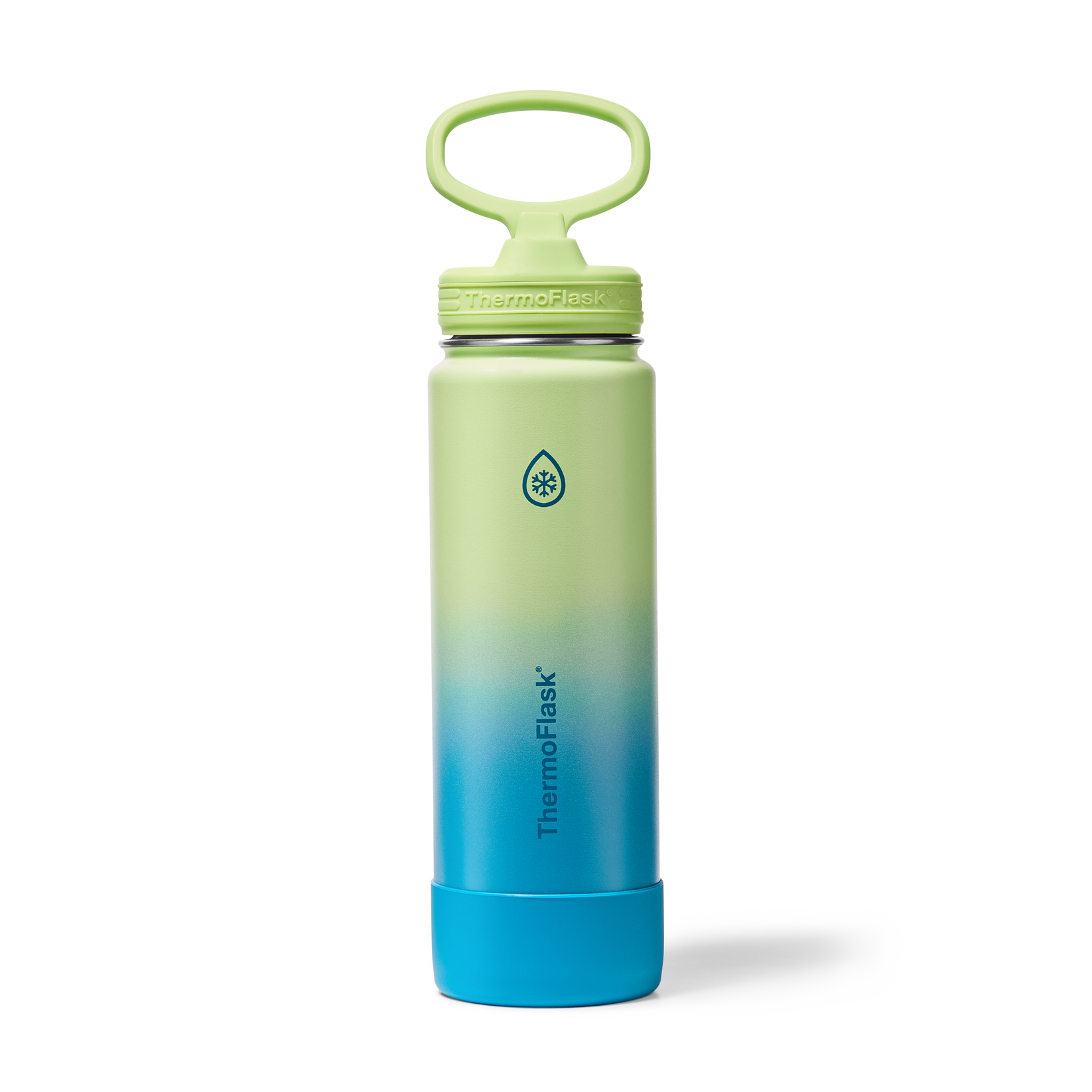 24oz Water Bottle With Straw Lid – ThermoFlask