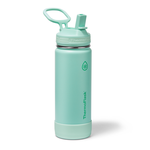 18oz Glow In The Dark Water Bottle With Straw Lid – ThermoFlask